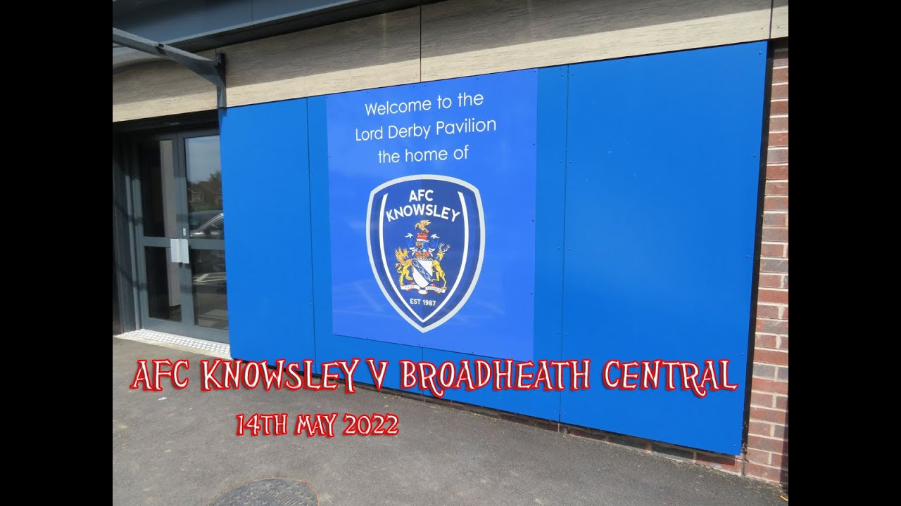 A football away day to see AFC Knowsley v Broadheath Central in the ...