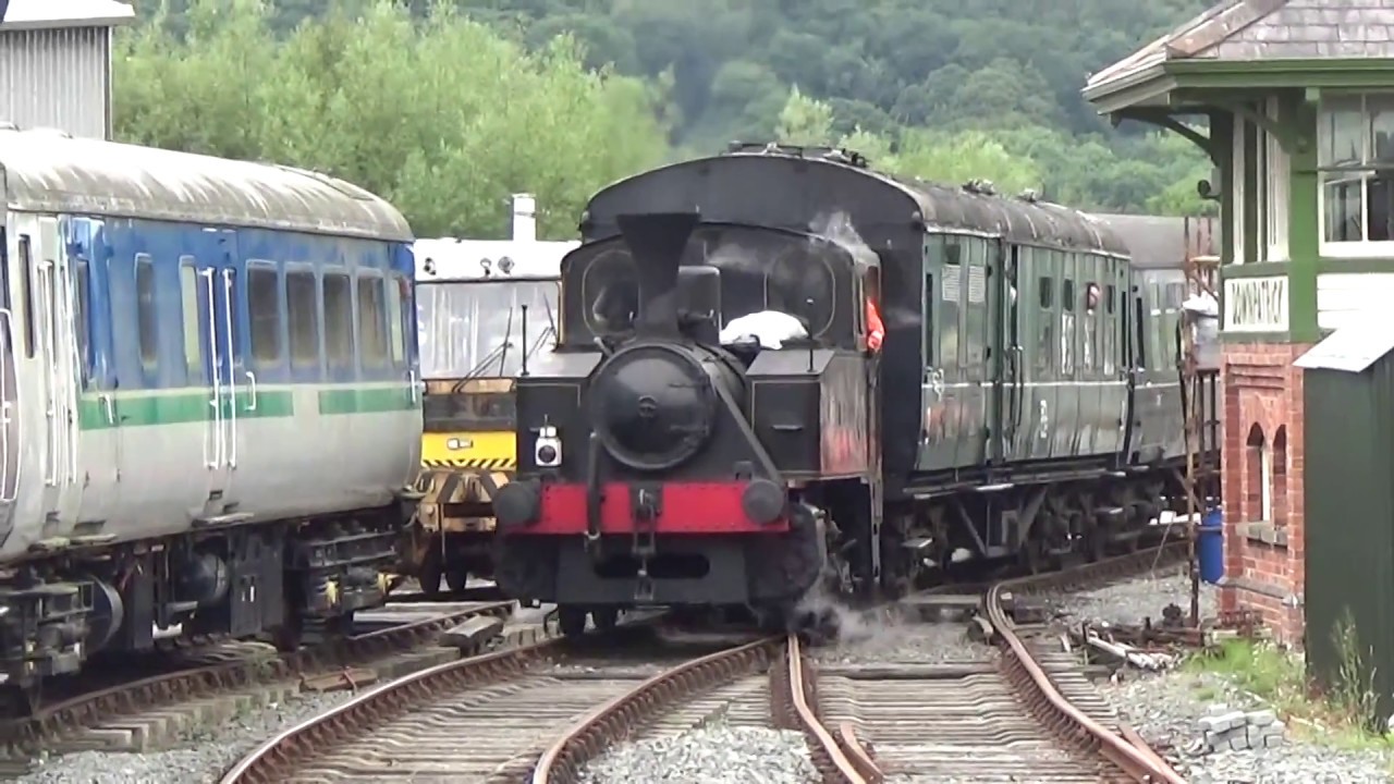 O&K No.1 Train At Downpatrick Train Station 21/7/2018 - YouTube