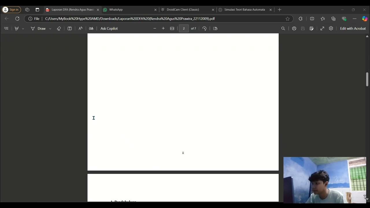 Deterministik Finite Automata (DFA) - Analisis String Menggunakan Javascript - YouTube