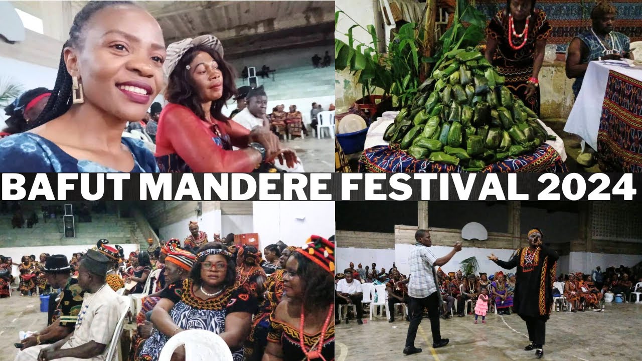 CAMEROON CULTURE 🇨🇲 ||BAFUT MANDERE FESTIVAL 2024 IN DOUALA || Rich ...