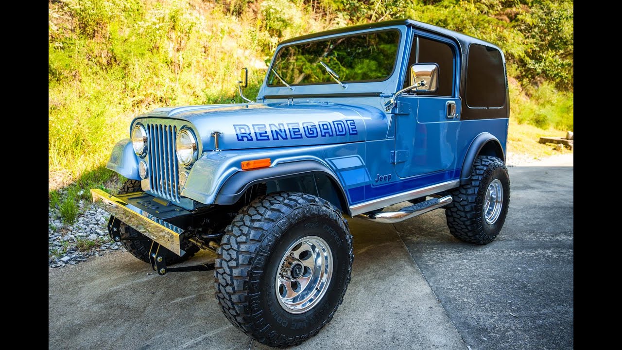 1985 JEEP CJ7 RENEGADE - YouTube