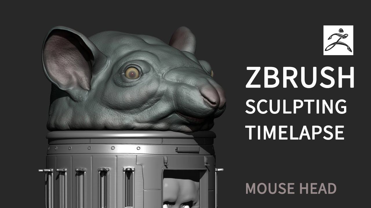 Zbrush (Timelapse) - Rat Mecha Walking Portal - YouTube