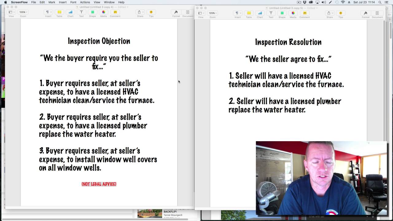 Inspection Objection & Resolution - YouTube
