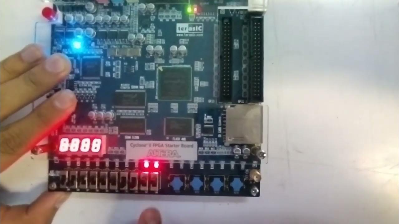 Demostracion de Memoria ROM en una FPGA - YouTube
