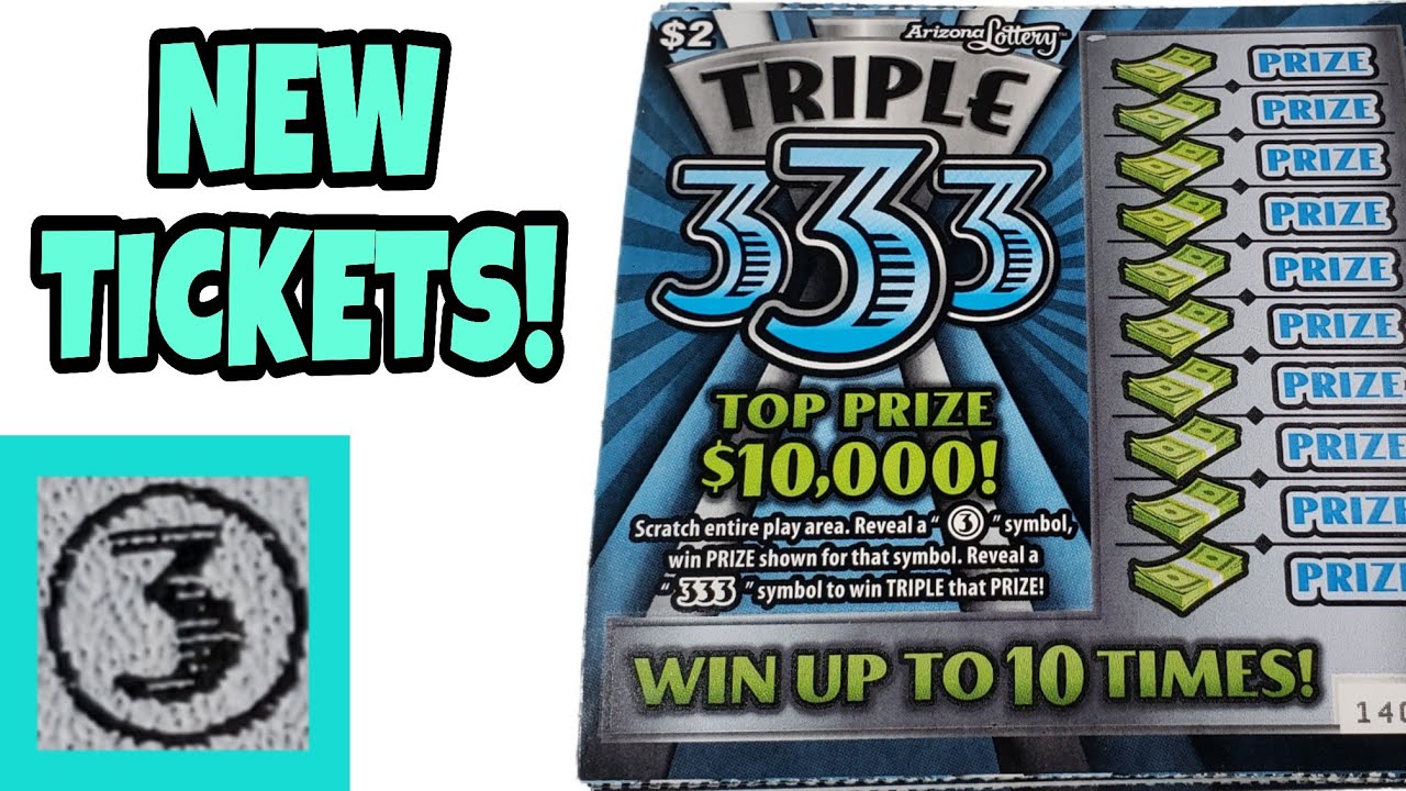NEW TICKET WINS🤑 $2 Triple 333 - Arizona Lottery Scratchers - YouTube