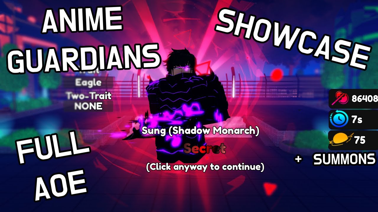 Anime Guardians | Shadow Monarch Max Level | Showcase! #roblox - YouTube