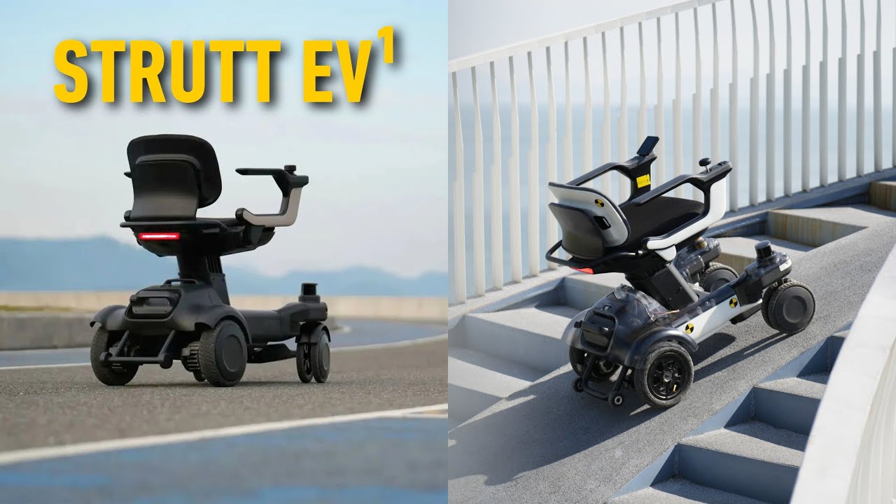 Strutt ev¹ - Personal Mobility Vehicle with 360° Object Avoidance & 3D ...