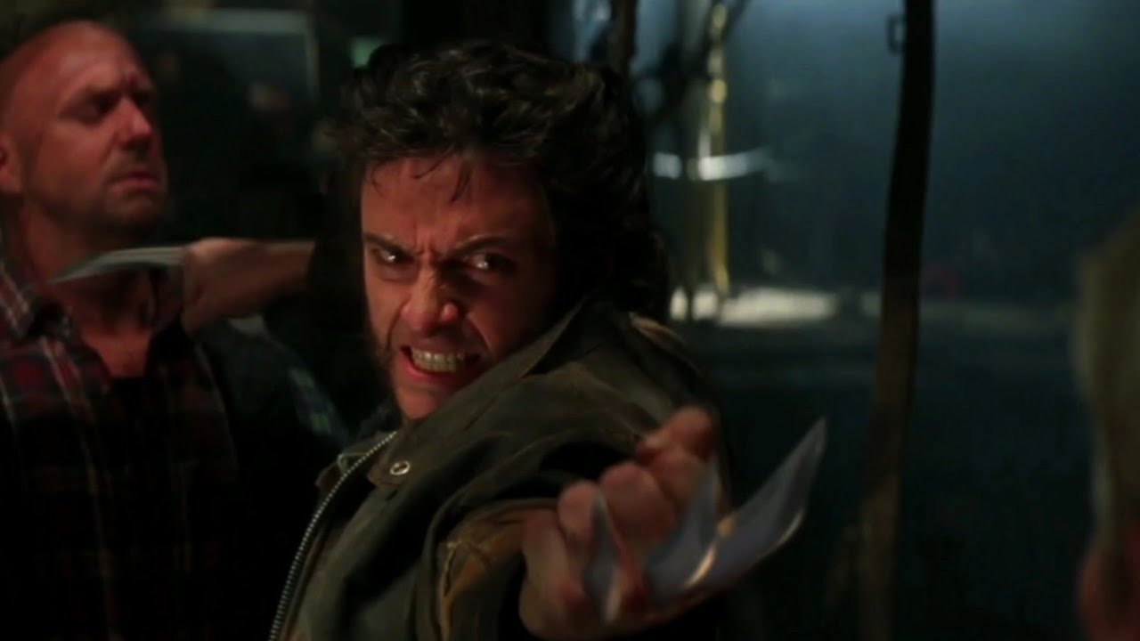 X-Men (2000) Logan en el Bar - YouTube