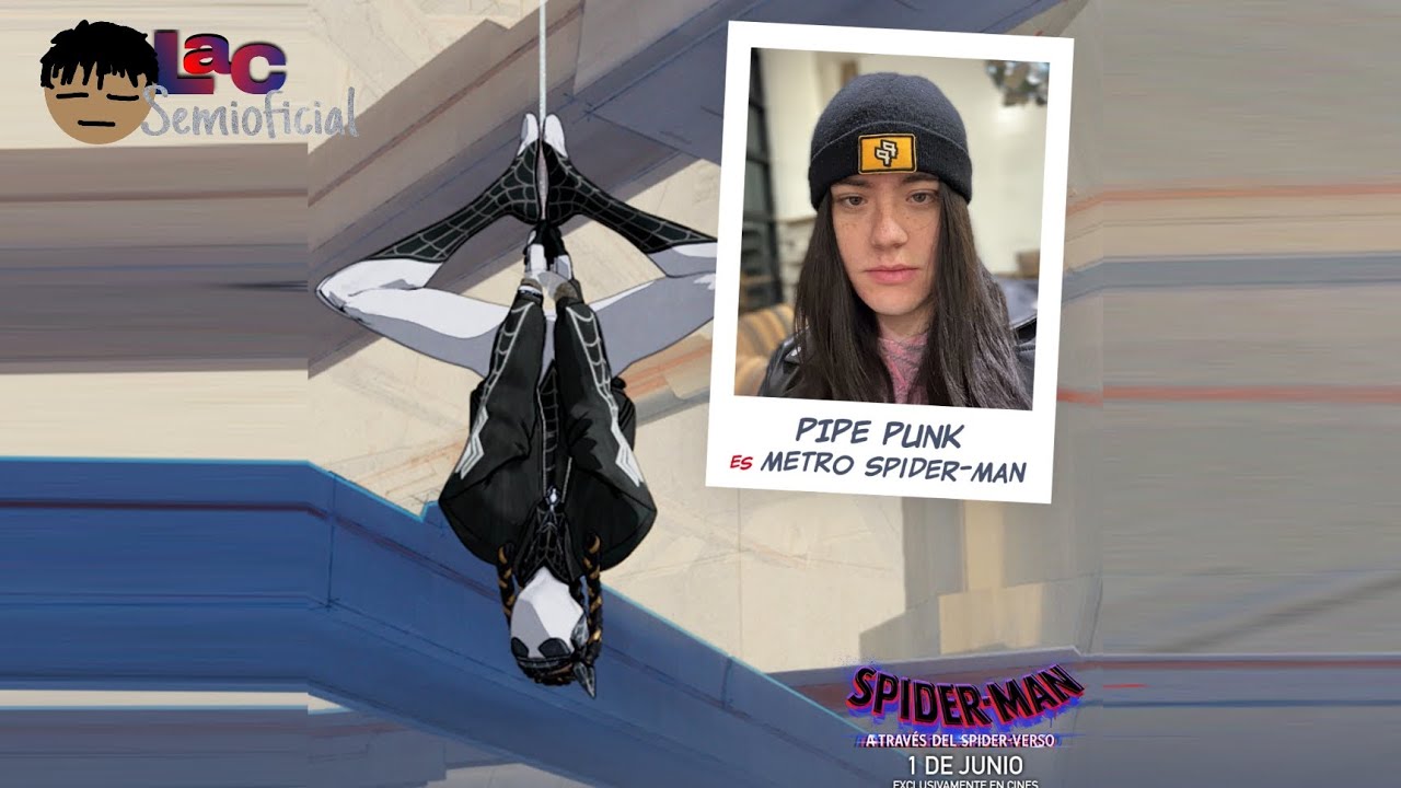 Pipepunk en Spiderman Across the Spiderverse - YouTube