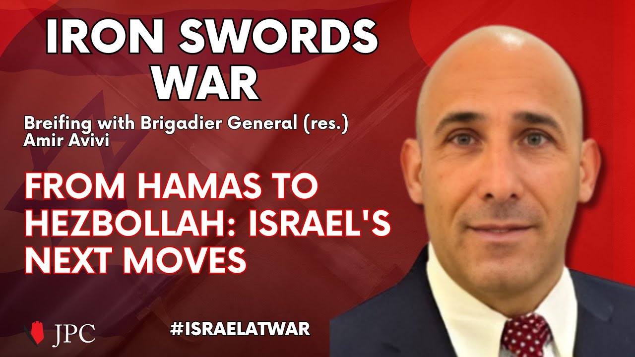 Breifing with Brigadier General (res.) Amir Avivi - YouTube