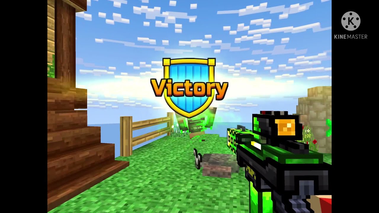 Weapon Review: Irradiated SMG (Pixel Gun 3D) - YouTube