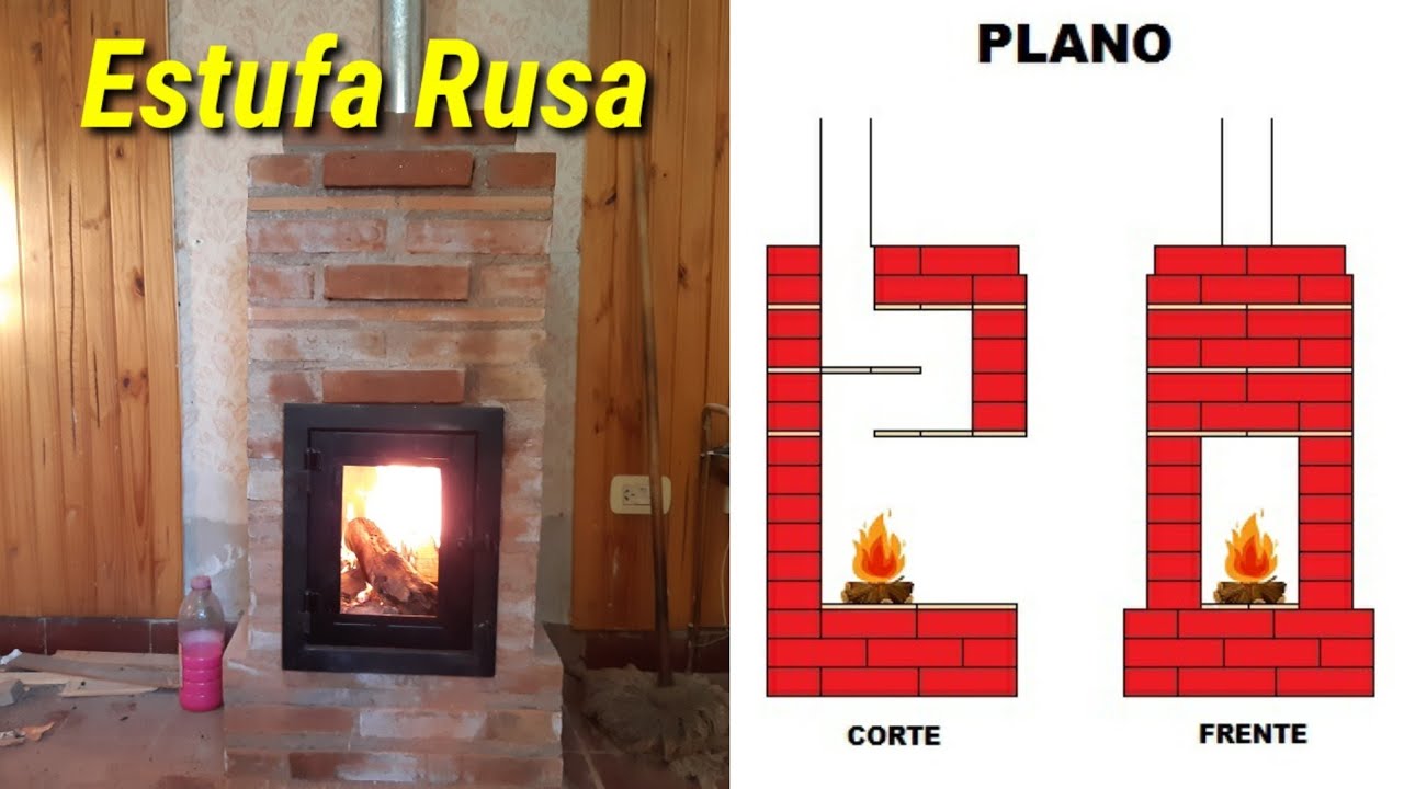 Construccion de una Estufa Rusa - YouTube