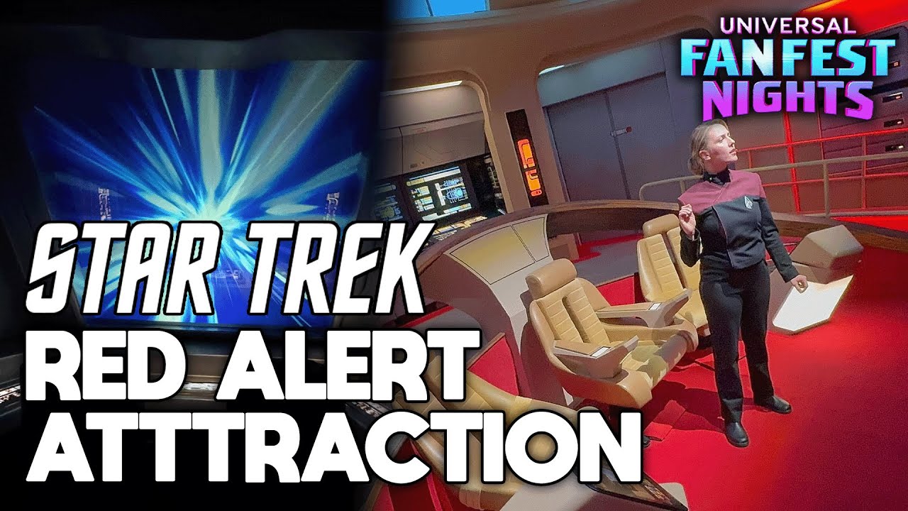 NEW Star Trek: Red Alert Attraction - Universal Fan Fest Nights 2025 ...