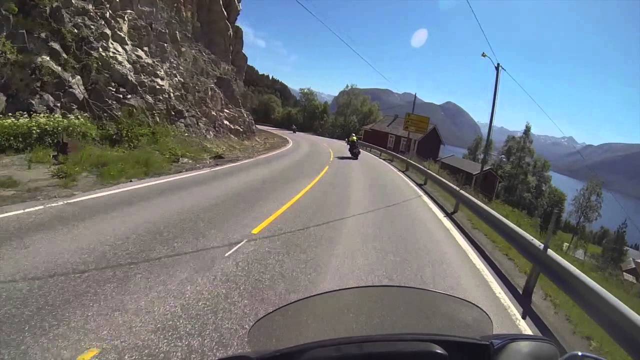Riding example. Cornering lines - YouTube