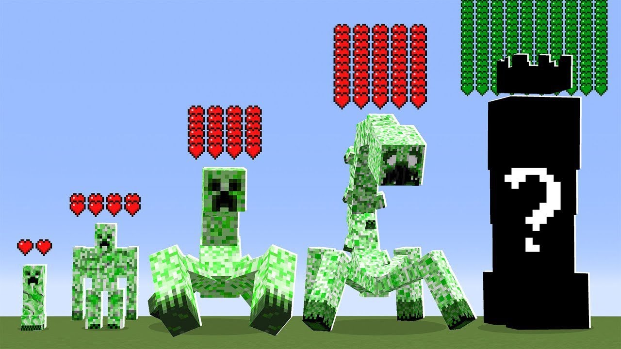 Which All Creeper Mutant Mobs is Immortal ? - YouTube