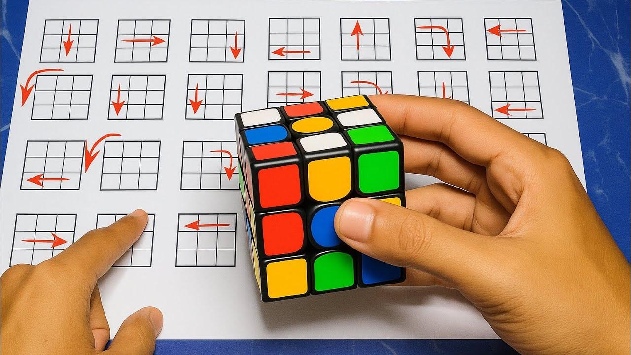 How to solve a Rubik's cube in just 1 minute | training day 16 - YouTube