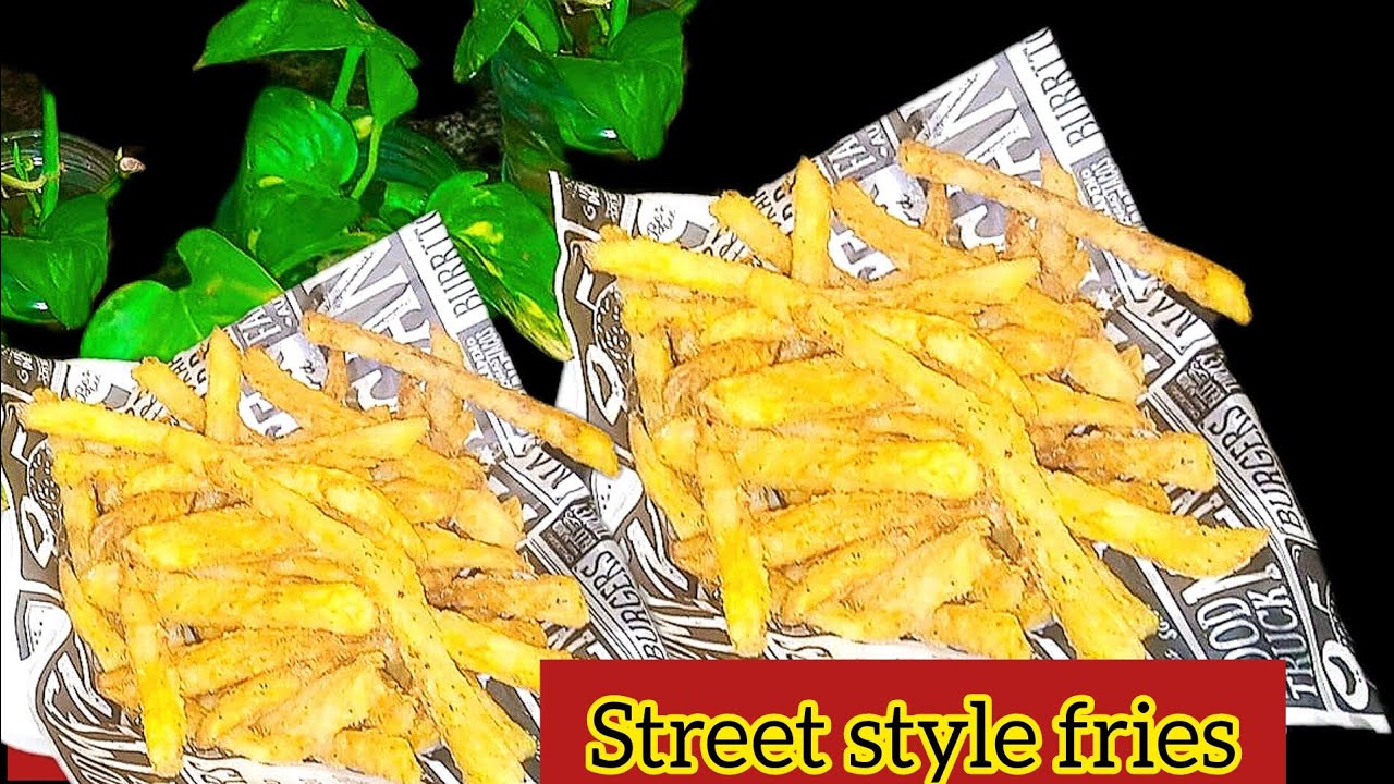 street style crispy coated fries|french fries|chips recipe|potato ...