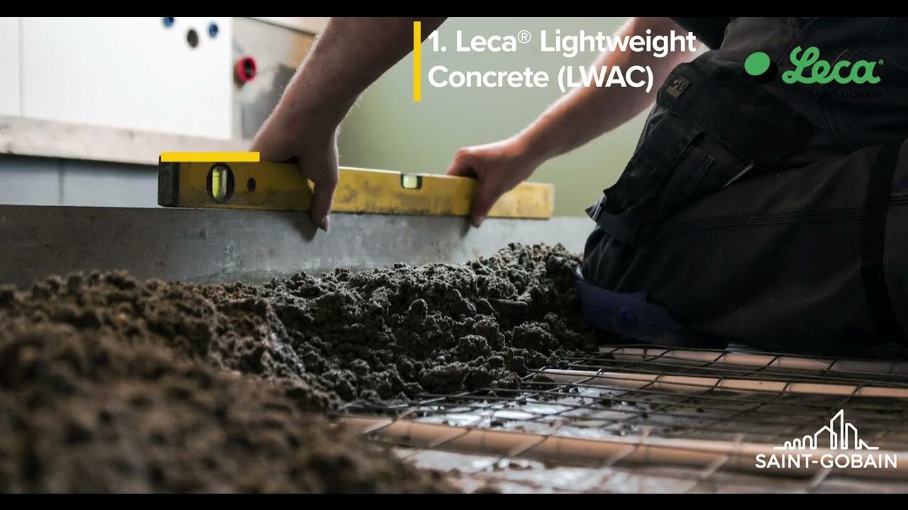 Leca® Lightweight Aggregate Concrete - YouTube