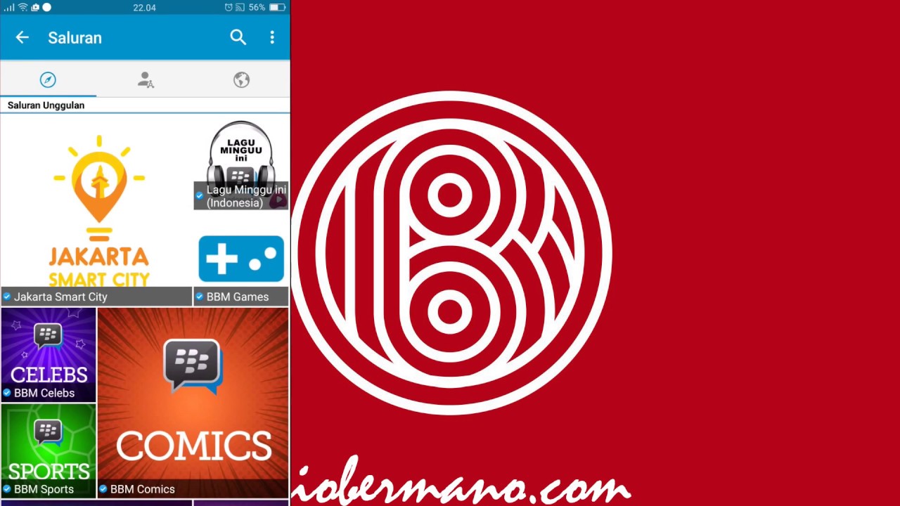 Cara Membuat Saluran BBM (BBM Channel) - YouTube