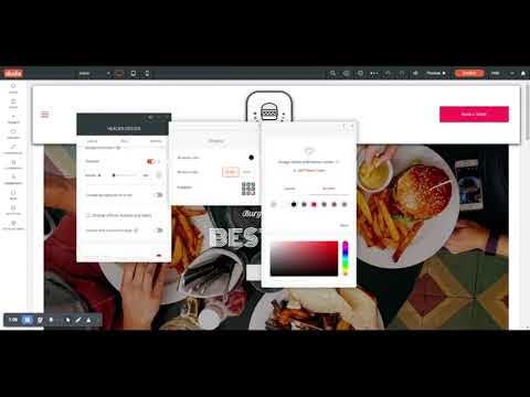 Editing Duda Website Header - YouTube