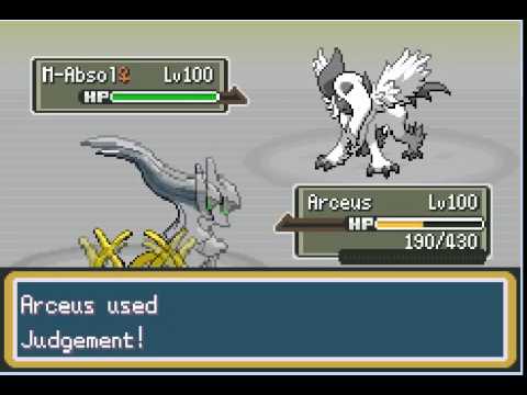 Pokemon dark rising 2:Finale Arceus vs Darugis - YouTube