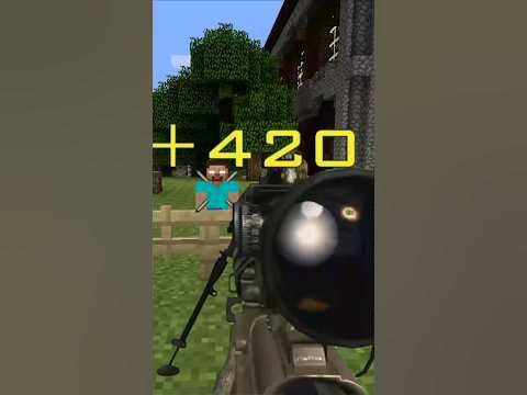 Minecraft MLG 360 No Scope - YouTube