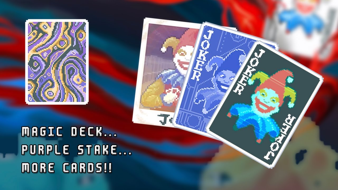 Balatro: Magic Deck, Purple Stake... I will take EVERY card. - YouTube