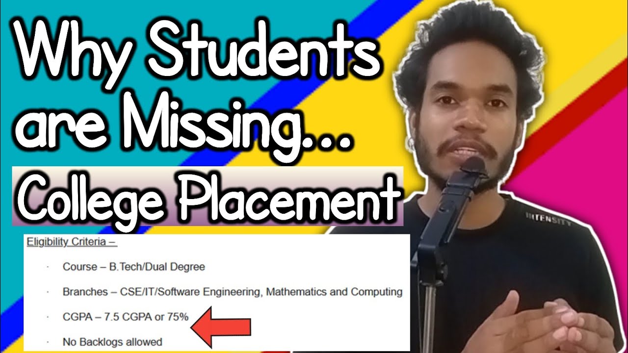 Why Students FAIL to get Placements? Why College Students Miss On ...