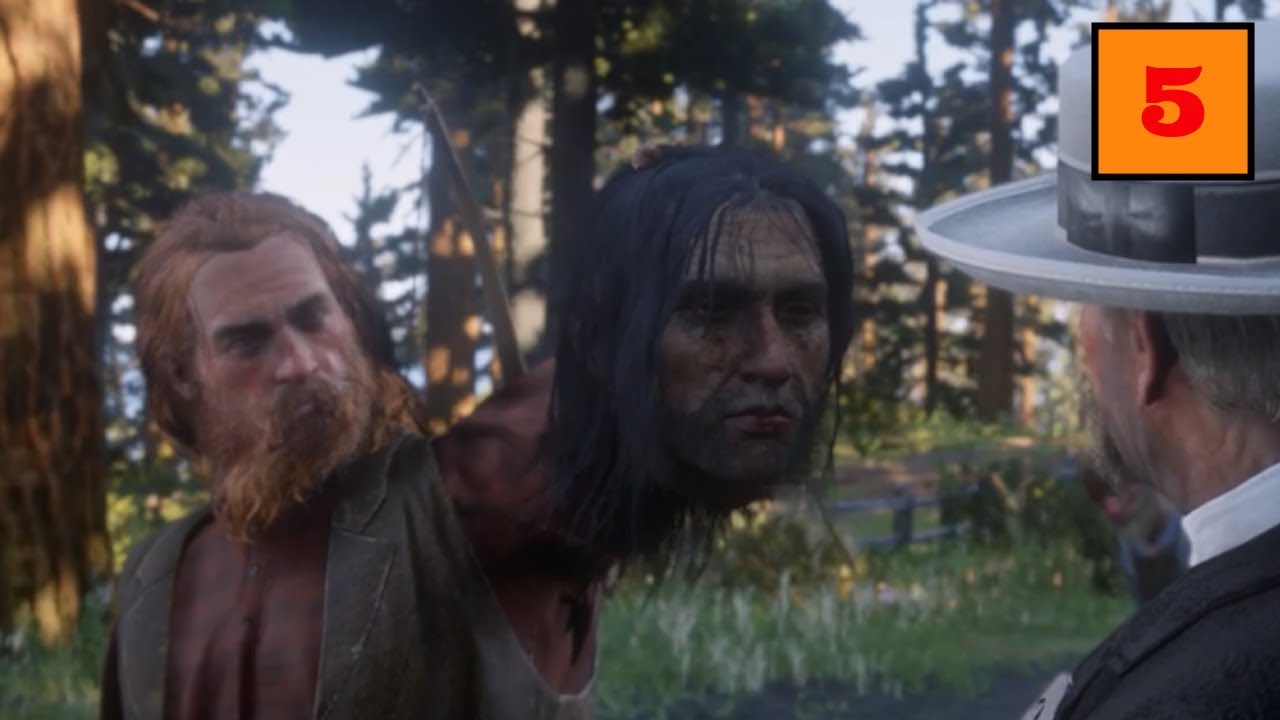 RED DEAD REDEMPTION 2 Online.Gameplay Part 5 Cutting Off The Wrong Head ...