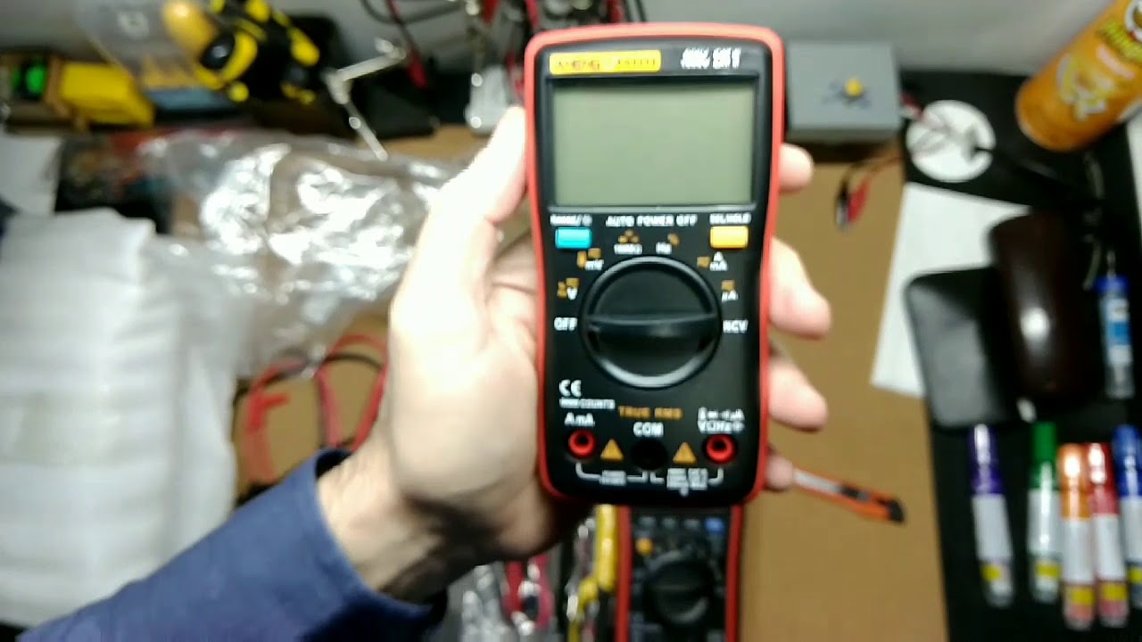 Unboxing Multímetro ANENG AN870 - YouTube