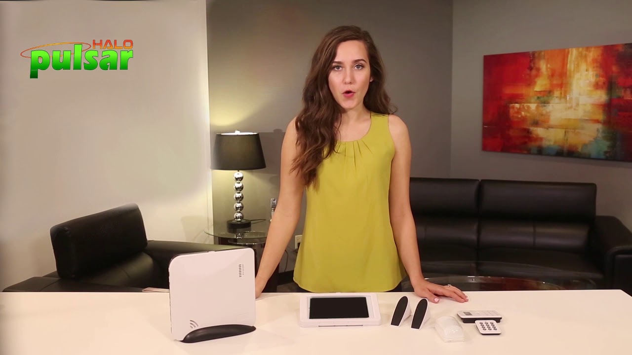 HALO Smart Home Security System Install - YouTube