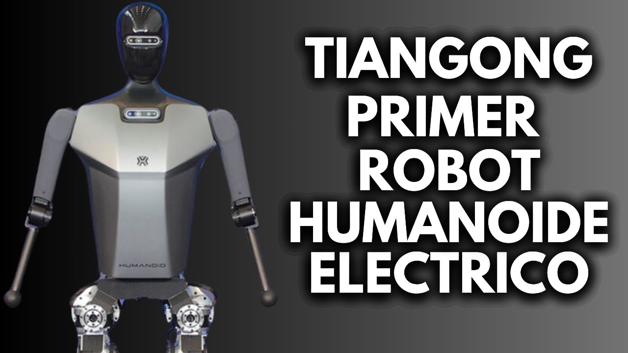 ¡BRUTAL! China ha PRESENTADO el robot HUMANOIDE Tiangong. - YouTube