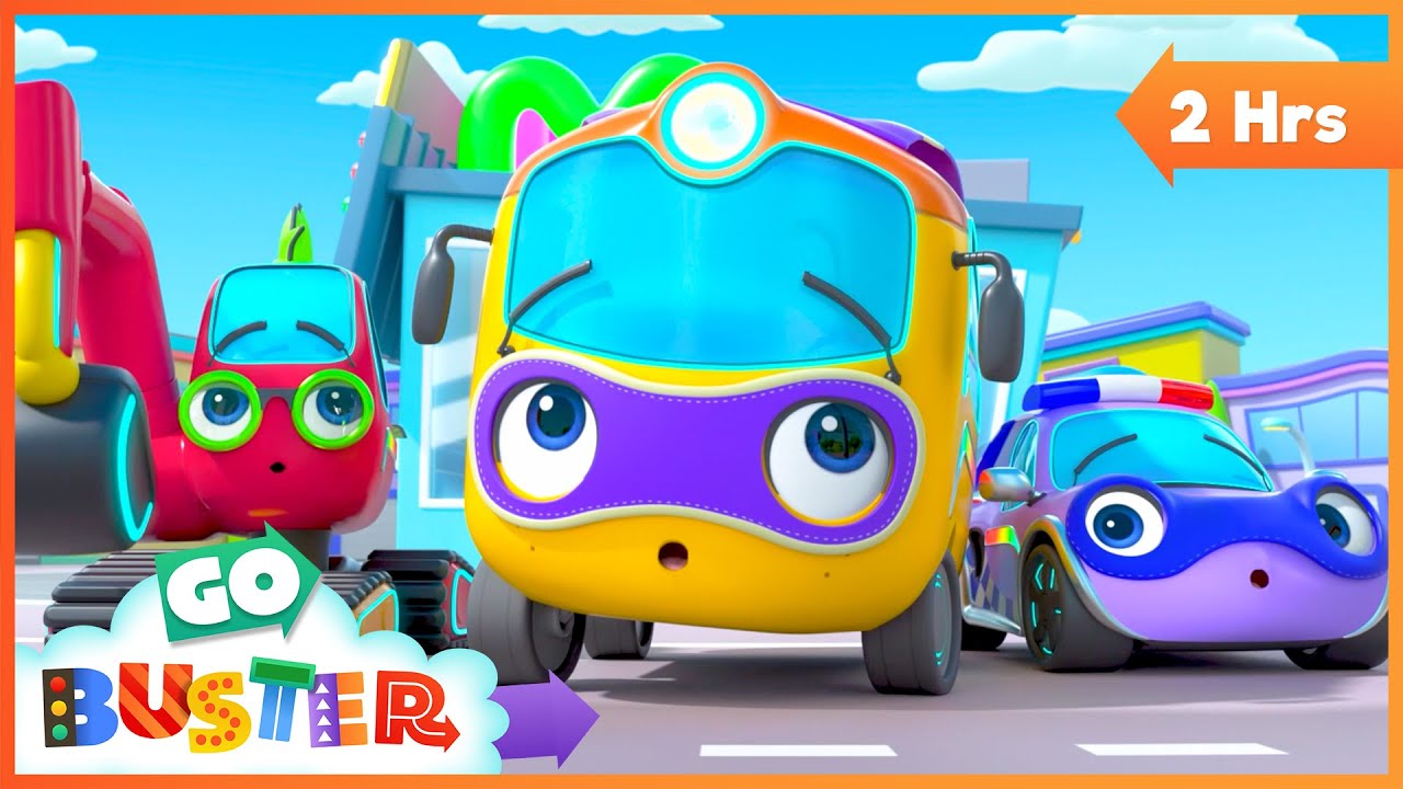 Superhero Buster and Friends! | Go Buster | Kids Cartoons & Nursery ...