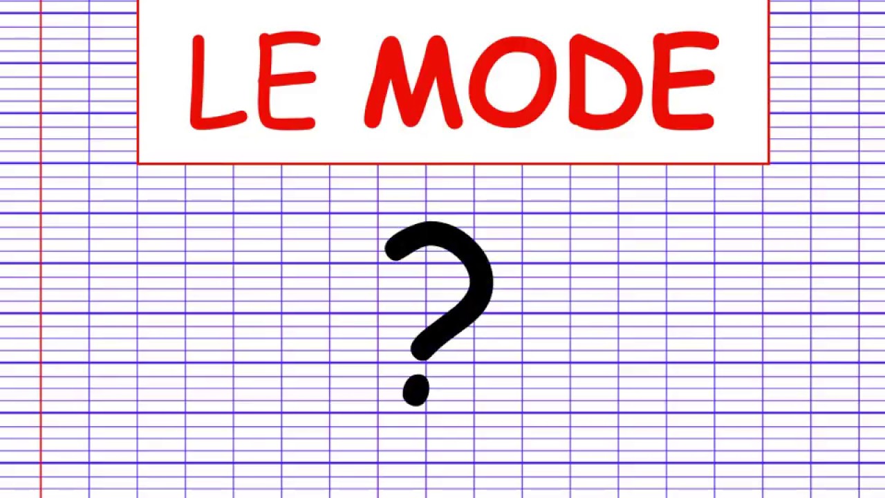 Le mode des verbes - YouTube