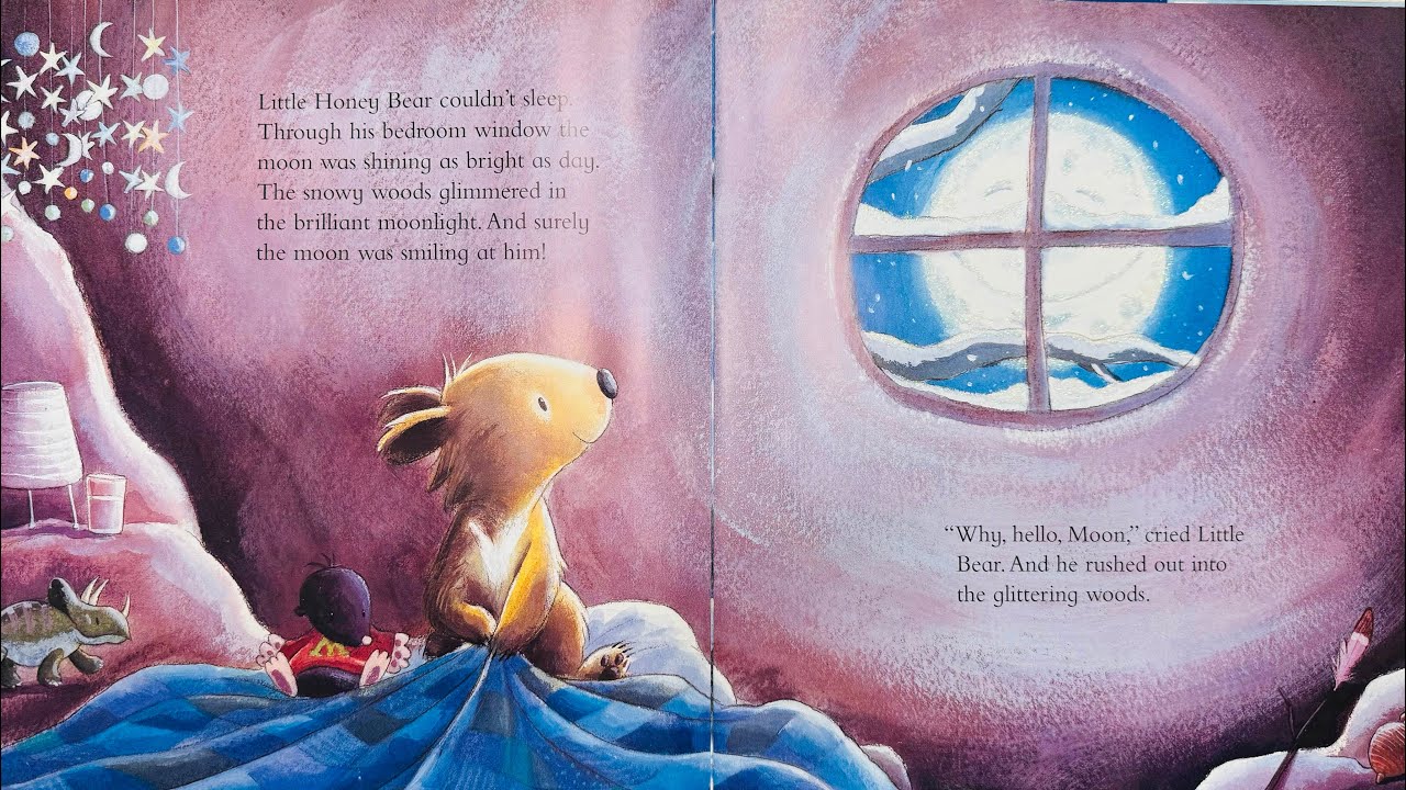 Little Honey Bear and the Smiley Moon！Gillian Lobel Tim Warnes - YouTube
