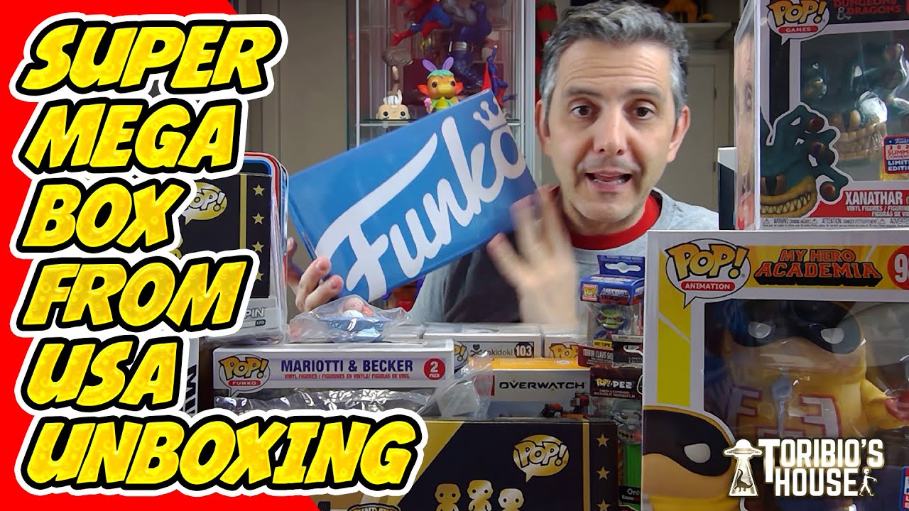 MEGA UNBOXING FUNKO. SUPER BIG BOX FROM USA - YouTube