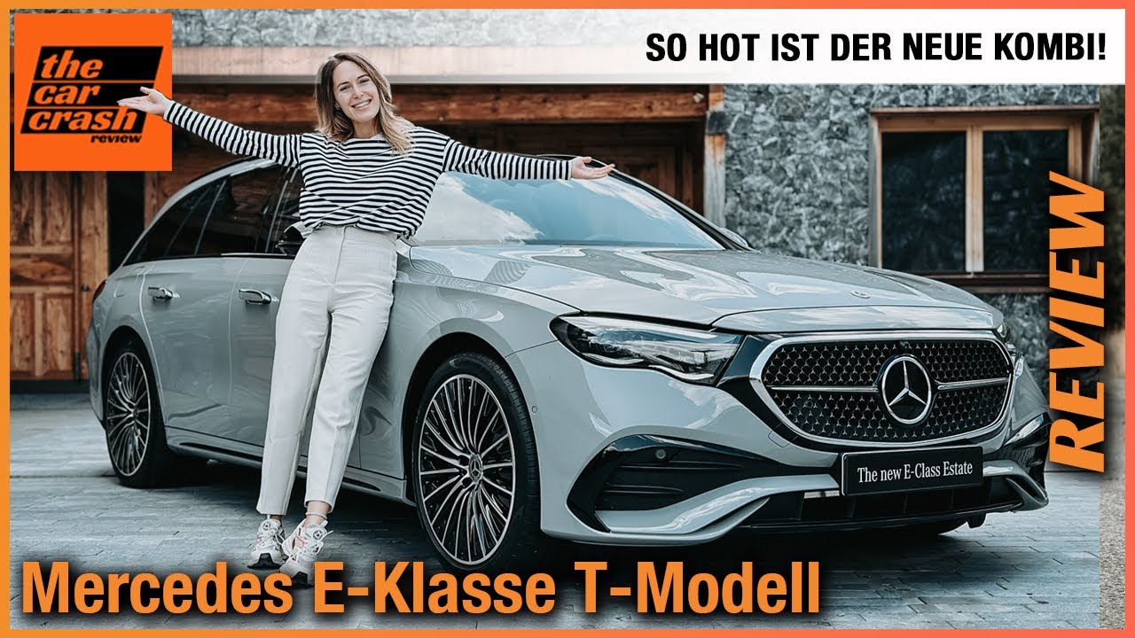 Mercedes E-Klasse T-Modell (2023) So hot ist der neue Kombi! Review ...