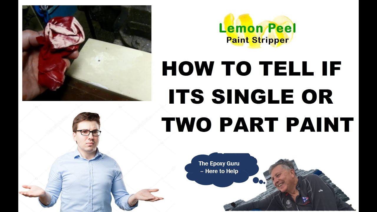 HOW TO TELL IF ITS SINGLE OR TWO PACK PAINT - YouTube