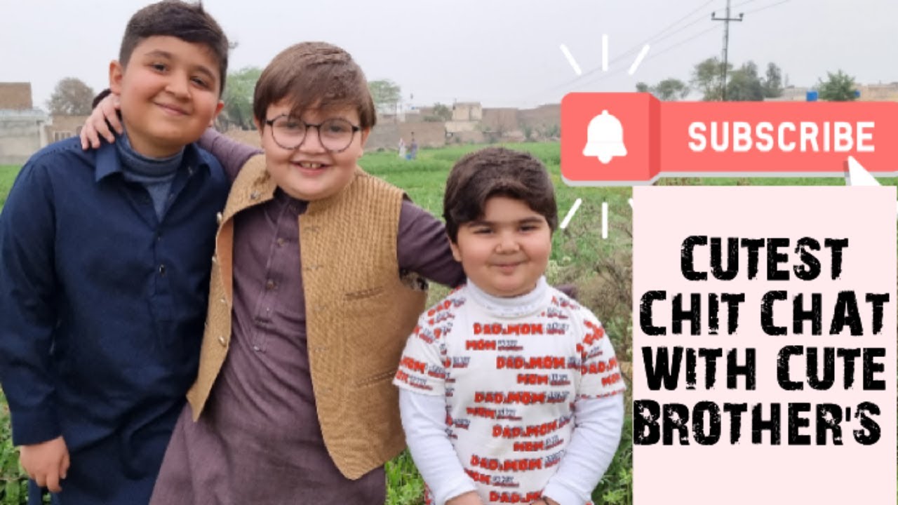 Cutest Chit chat with Cute Brother's Latest Video |Ahmad | |Umar| - YouTube