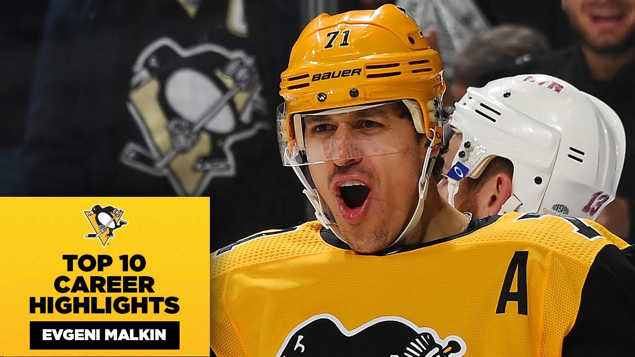 Evgeni Malkin's Top 10 Career Plays - YouTube