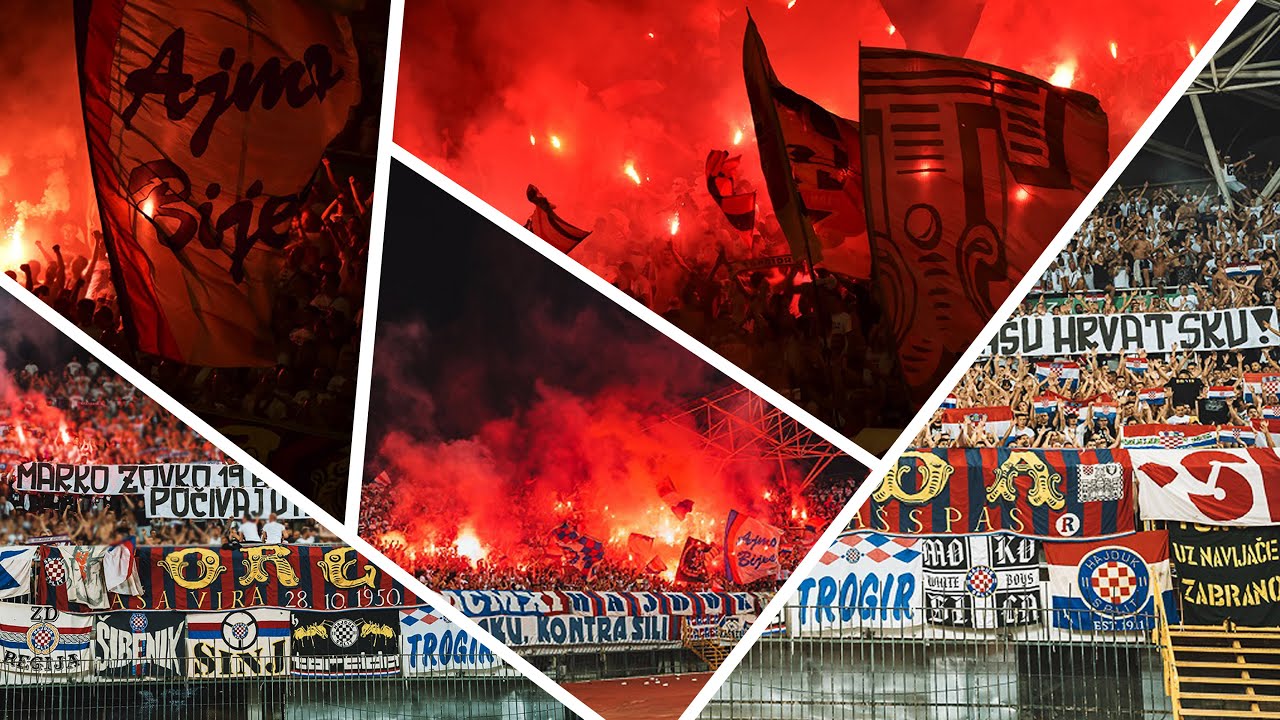 Torcida Split / HNK Hajduk Split - Slaven Belupo 2:1 (1. Kolo SS HNL ...