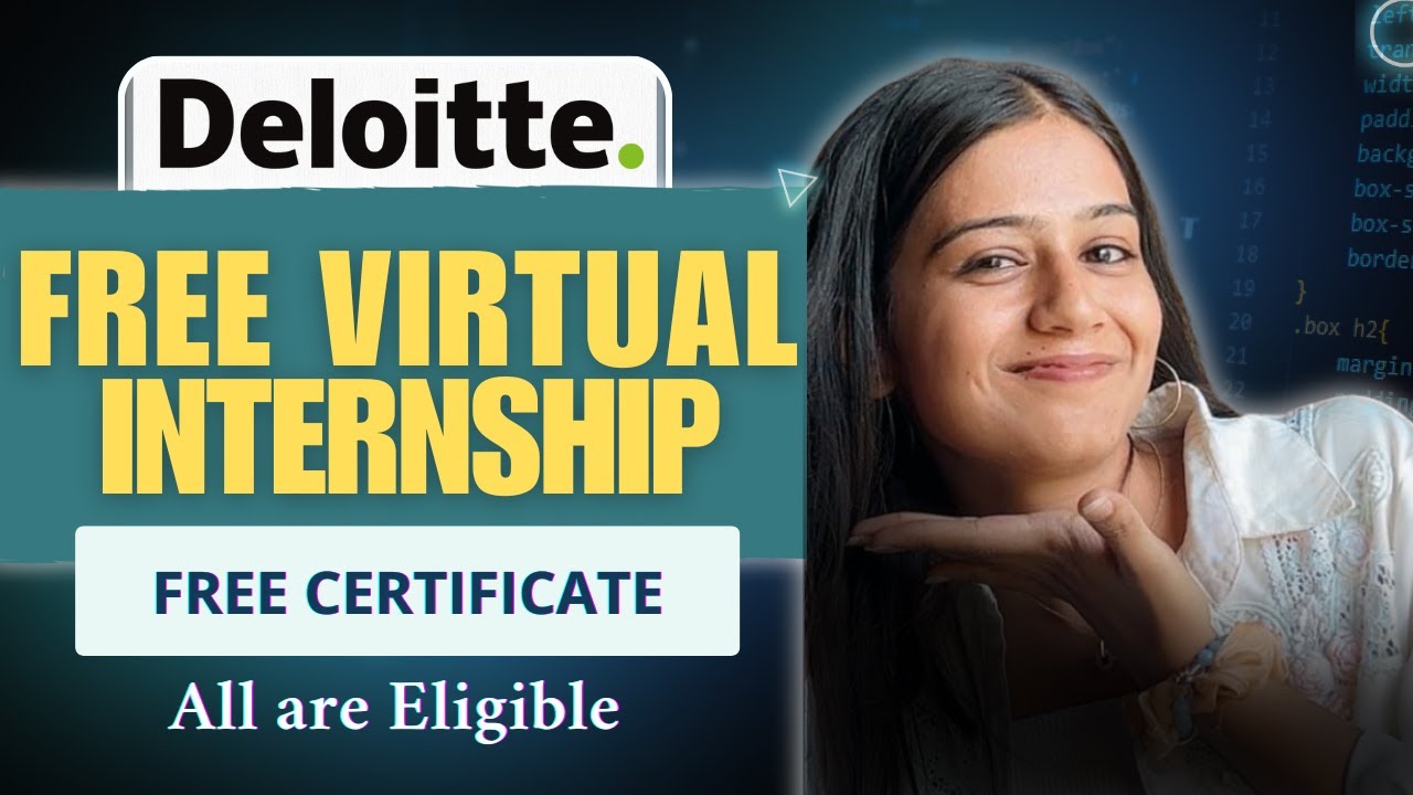 Deloitte FREE Virtual Internship 2025 | Open to All Students! 💻📊 - YouTube