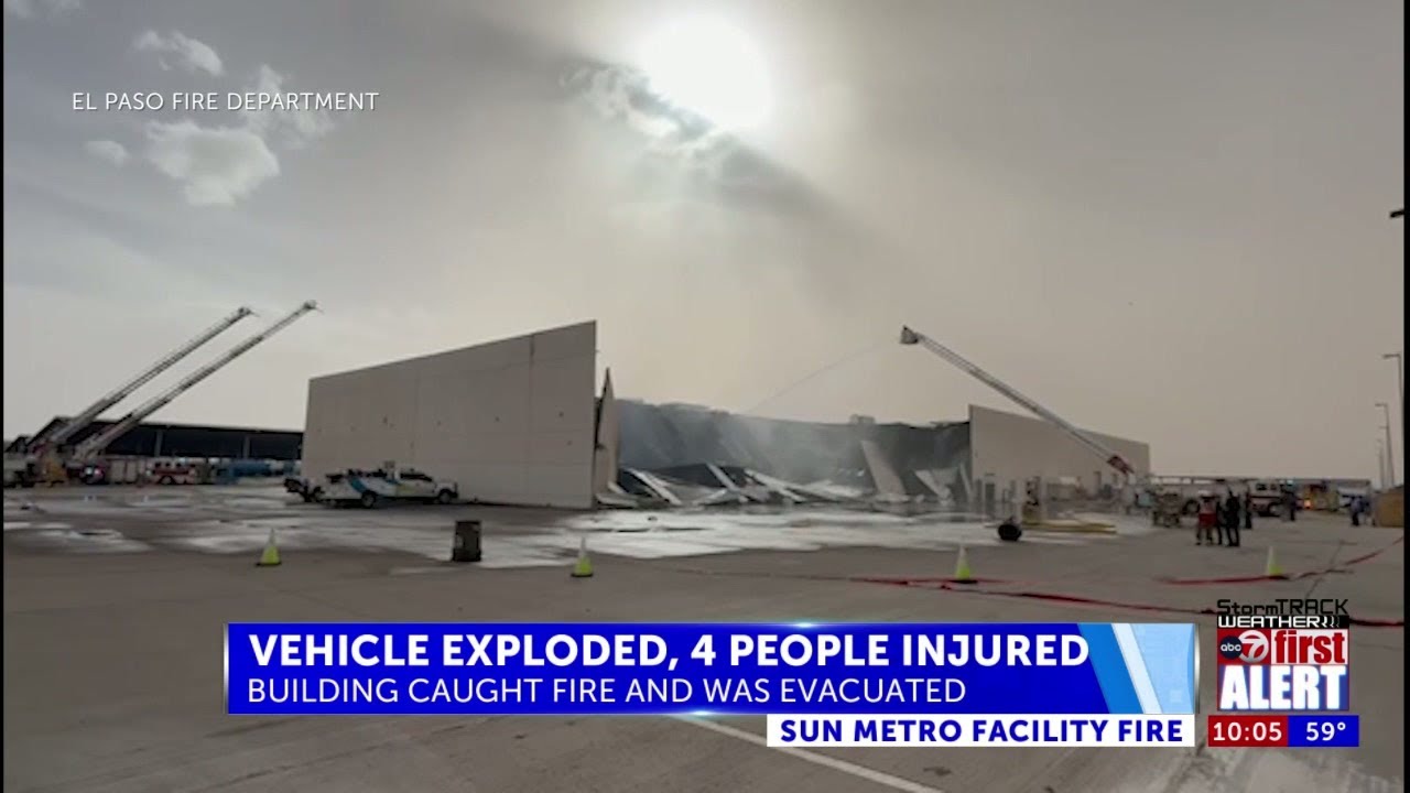 Multiple injured in explosion at Sun Metro Transit Center, routes ...