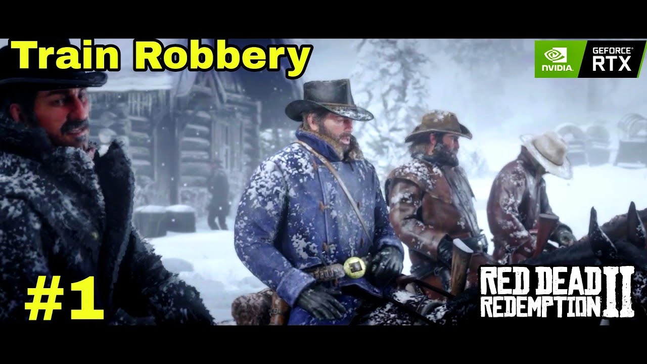 train Robbery part -1 | red dead redemption 2 gameplay |Enemy Zone # ...