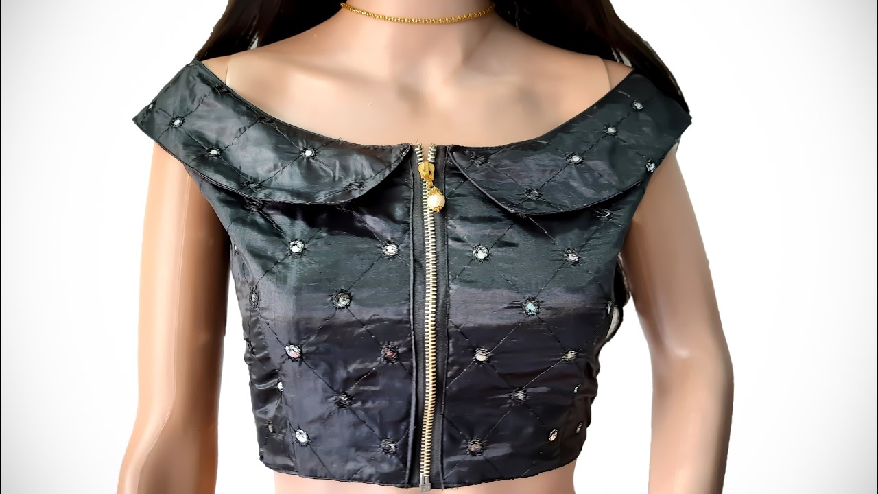Model blouse design cutting and stitching | Blouse design - YouTube