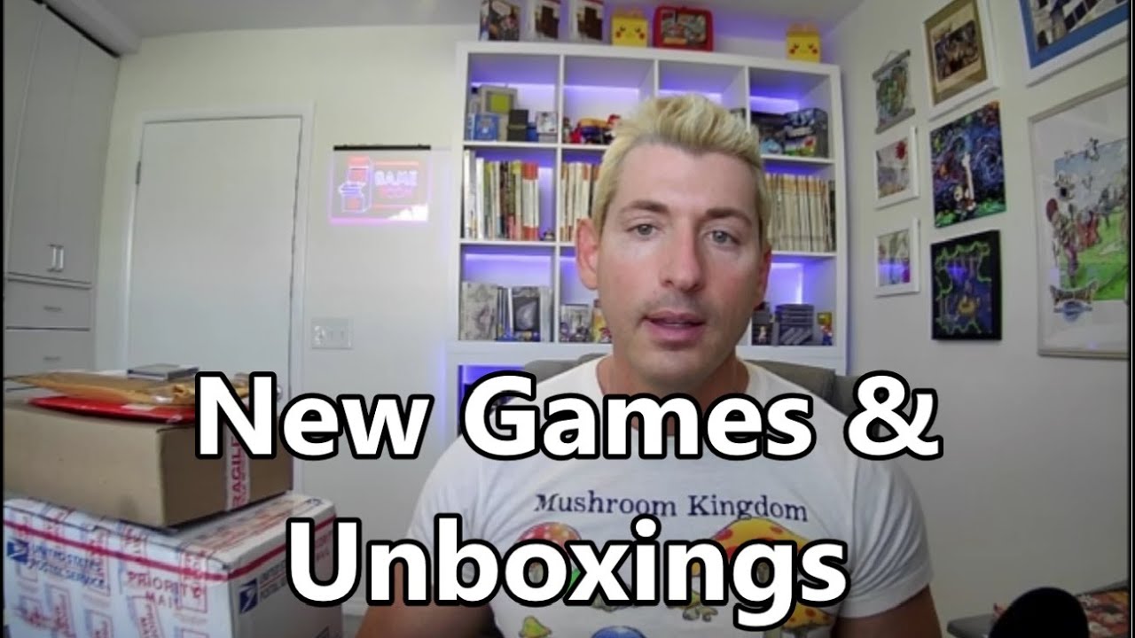 New Games and Unboxings! April Edition - YouTube