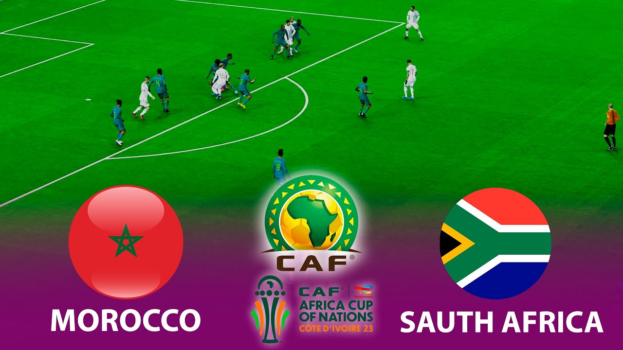 Morocco vs South Africa | Round of 16 - African Cup of Nations 2023 ...