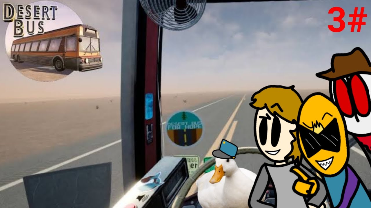 A chegada do Nerd bizarro 🤓🥛🥛 - Desert Bus #3 - YouTube