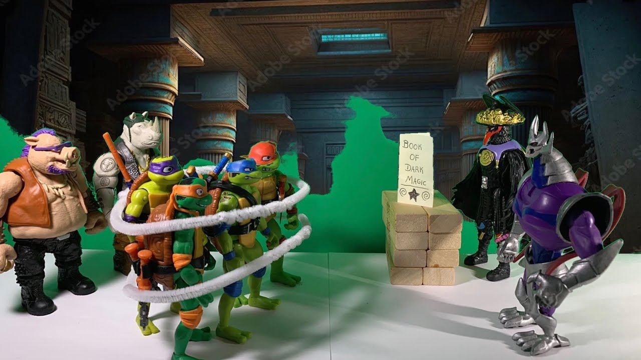 Teenage Mutant Ninja Turtles, Mutant Mayhem STOP MOTION | S2E2: PART 2 ...
