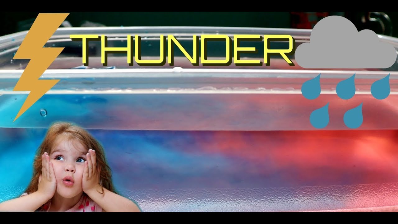 Thunder Storm Inside Weather Experiment - STEM Saturdays - YouTube